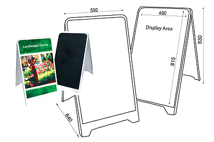 A-Board Pavement Signs - Eclipse Signs
