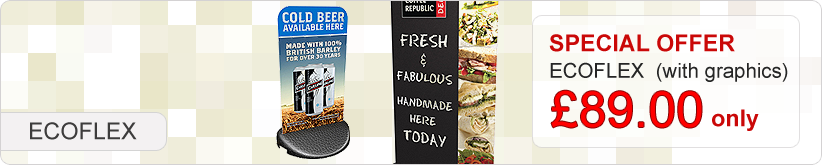 Ecoflex - Pavement Signs - Eclipse Signs